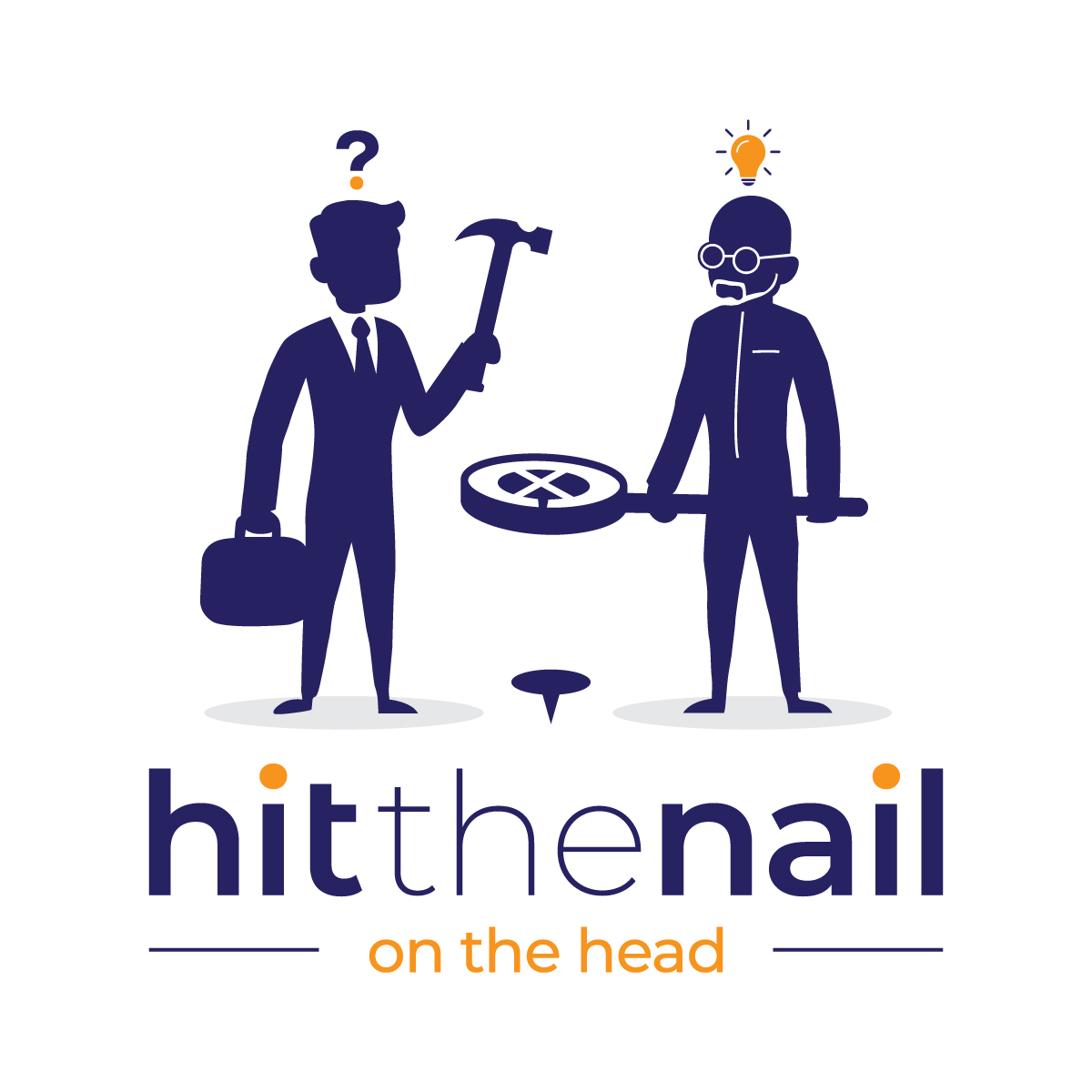 logo – hit the nail on the head